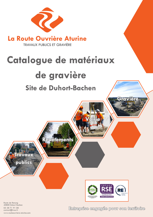 Un nouveau catalogue matériaux de gravière en ligne